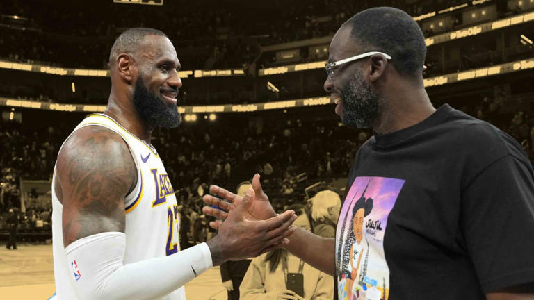 "Give Bronny some credit" - Draymond Green defends LeBron against ...