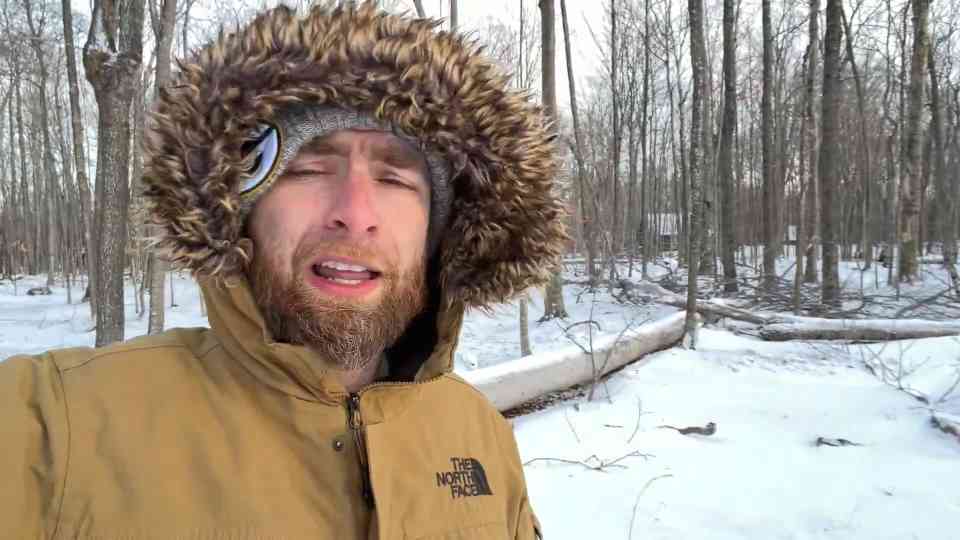 He thought the exploding trees were fake until they kept him up all night