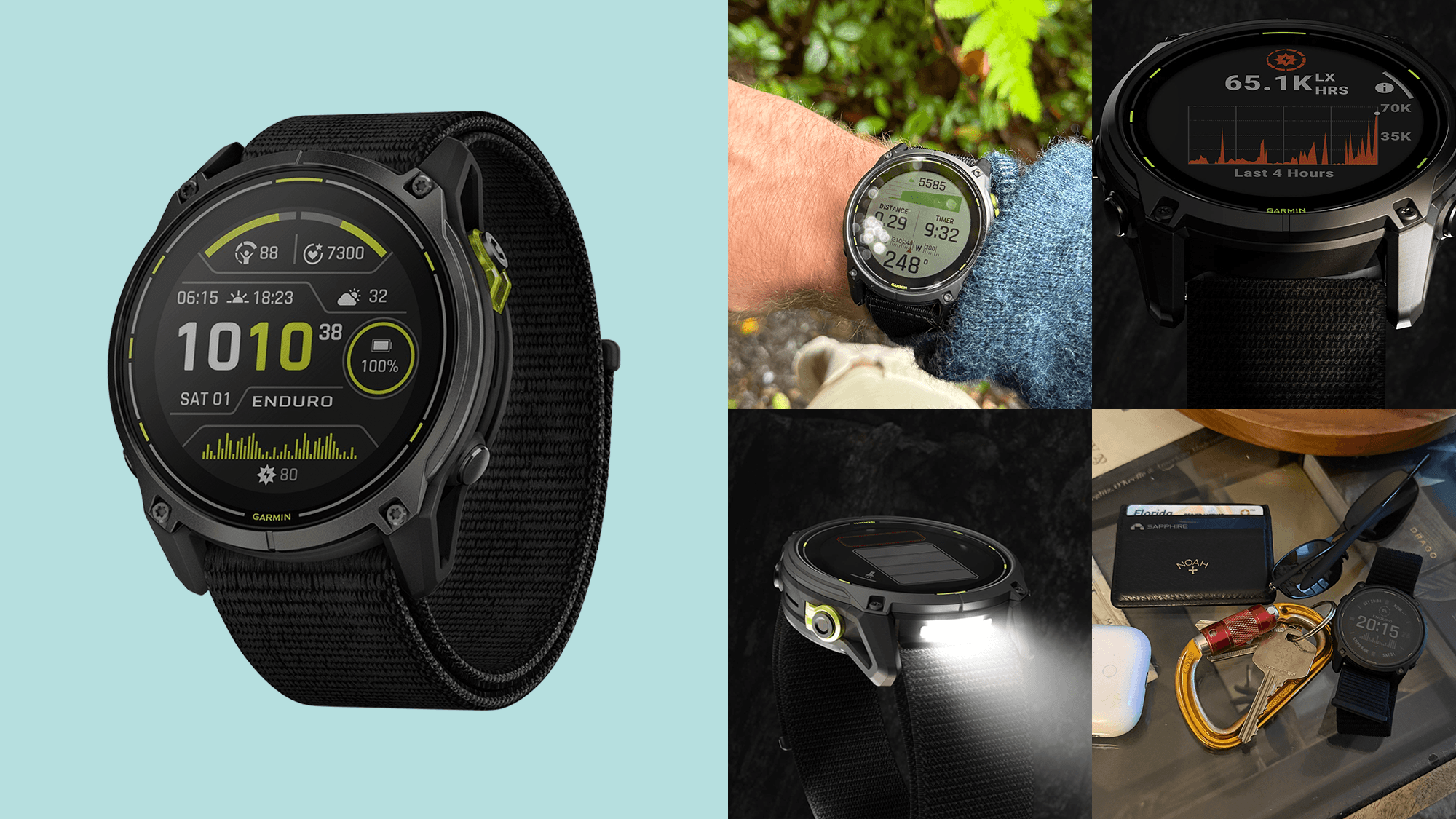 The Garmin Enduro 3 smartwatch is the perfect travel buddy