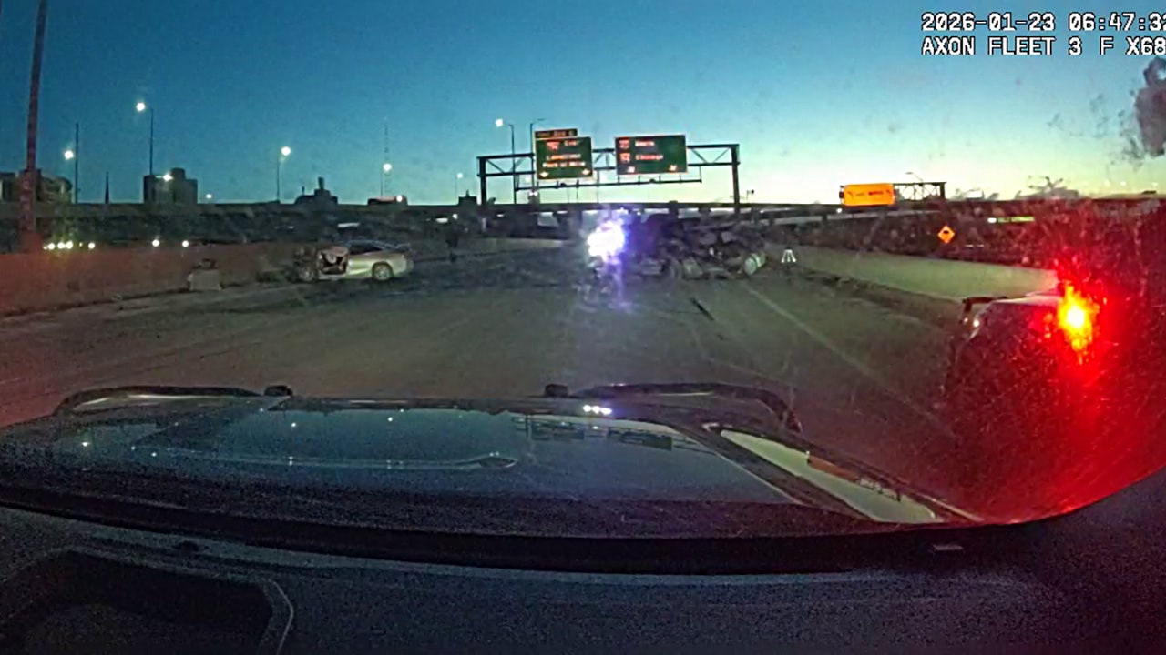 Marquette Interchange wrong-way crash; 3 taken to hospital