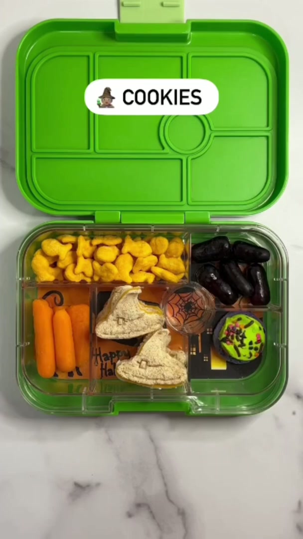 Halloween sandwich 🎃 👻 lunch box idea #Shorts #kidslunch # ...