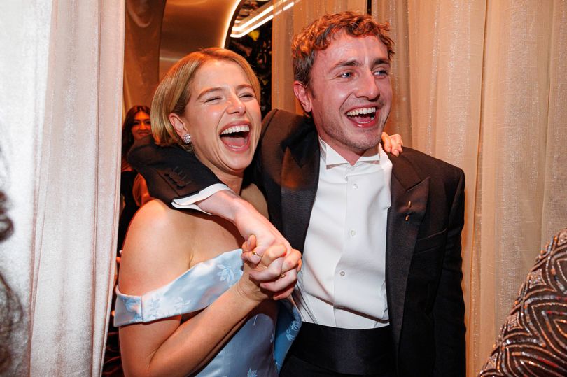 Oscar nominee Jessie Buckley's reaction to Hamnet co-star Paul Mescal's ...