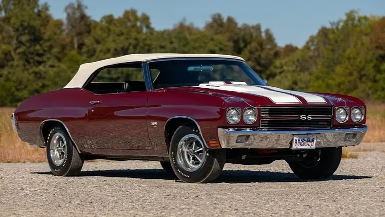 1970 Chevelle LS6 convertible sets new auction record at Mecum Kissimmee