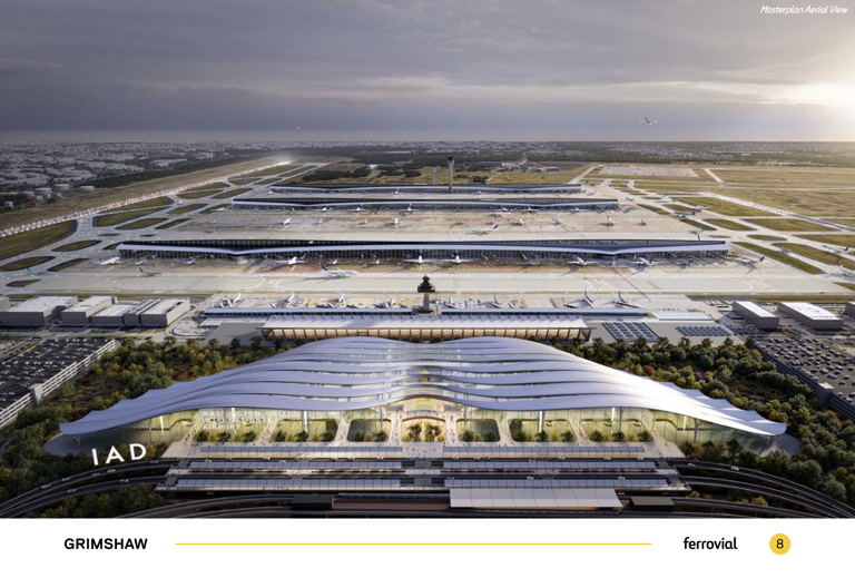 Design proposals for Dulles overhaul include "Donald J Trump Terminal"
