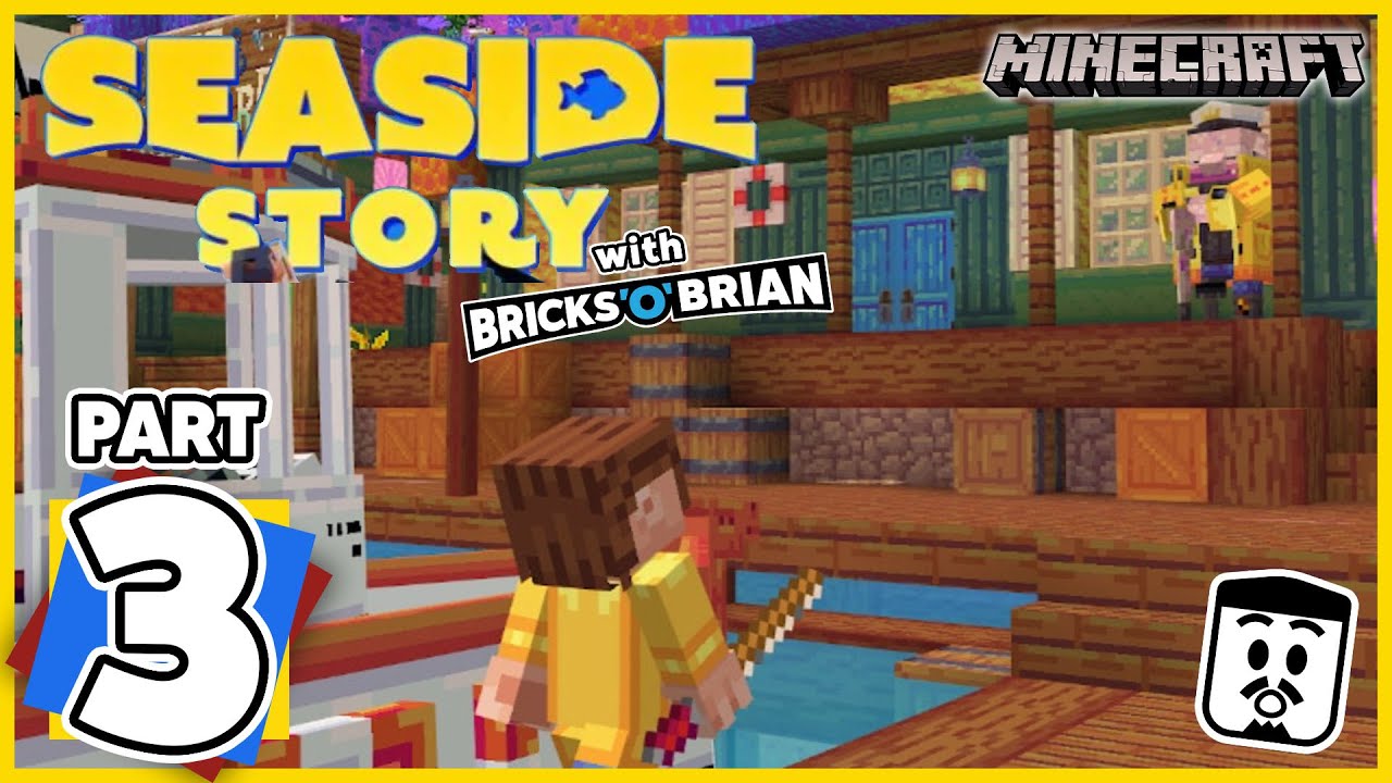 Conquering the kelp forest! - Seaside story Minecraft playthrough