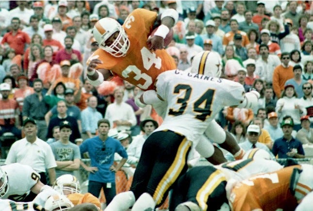 Reggie Cobb, Antone Davis, Charles McRae in Tennessee Sports Hall of Fame