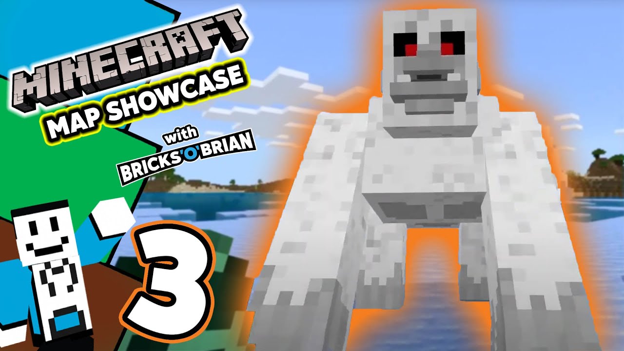 Polar station survival! - Minecraft map showcase with Bricks 'O' Brian
