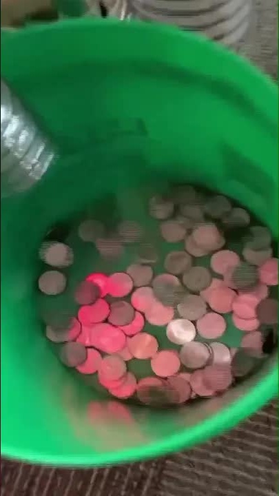 Laundromat income reveal: coin and bill counting process