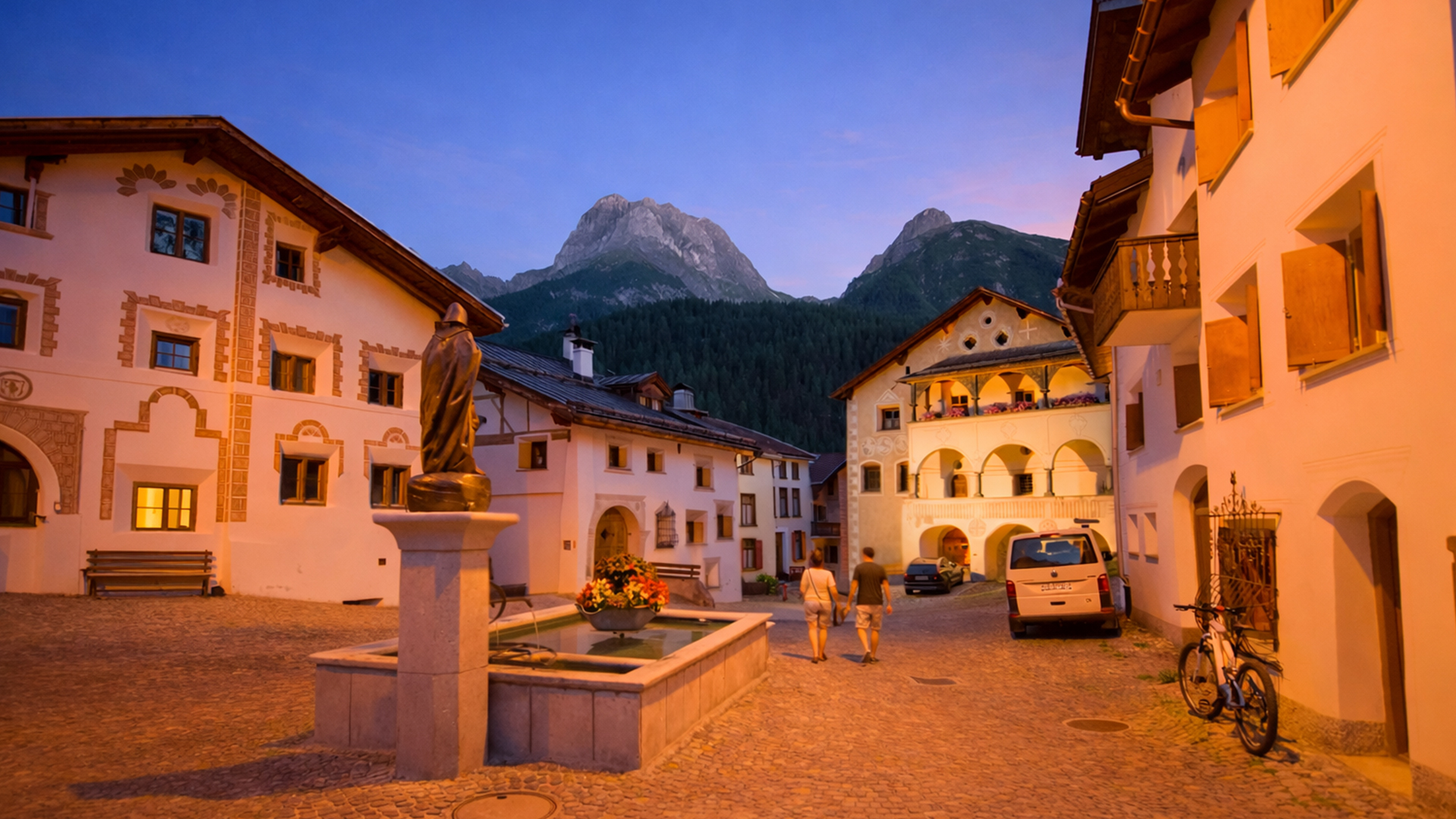 Is Scuol the most romantic village in Switzerland?