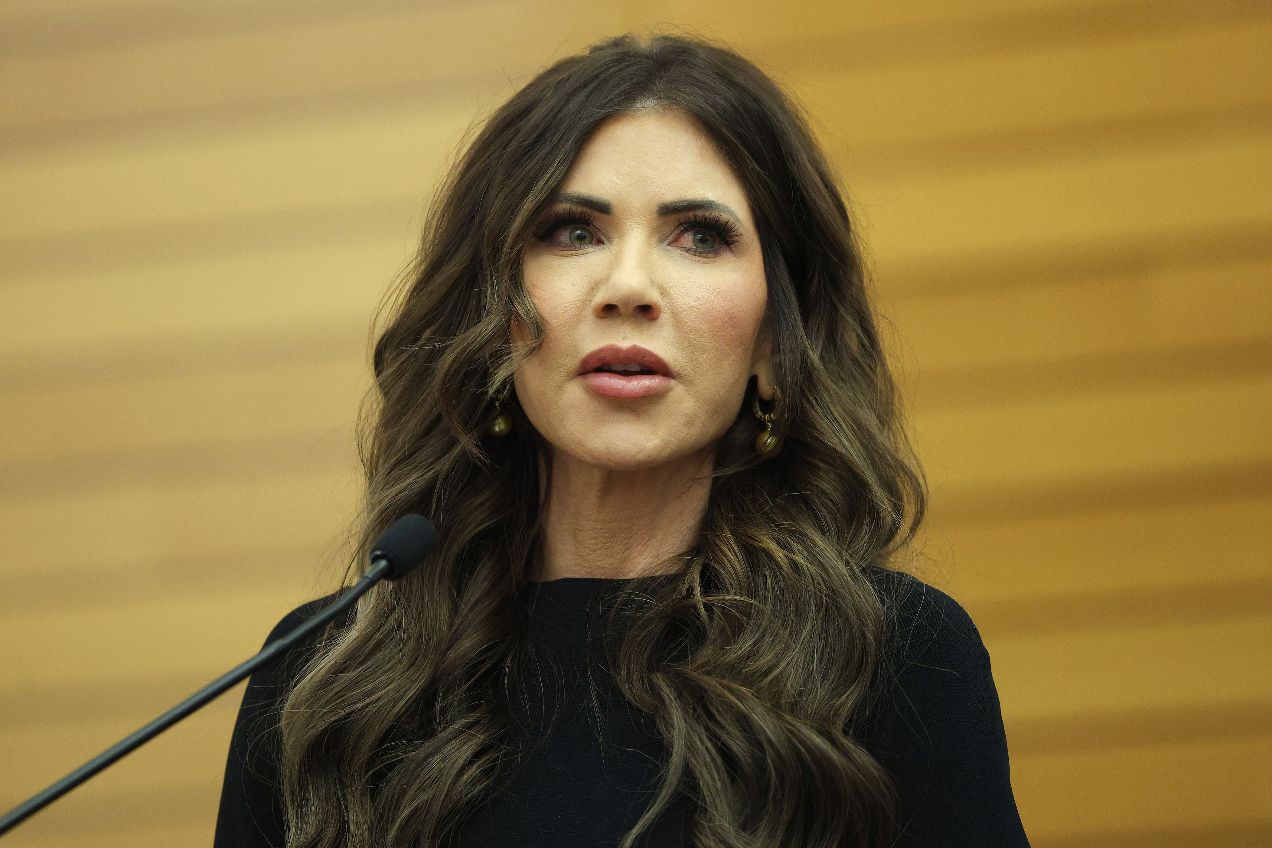 Kristi Noem's approval rating as impeachment effort ramps up