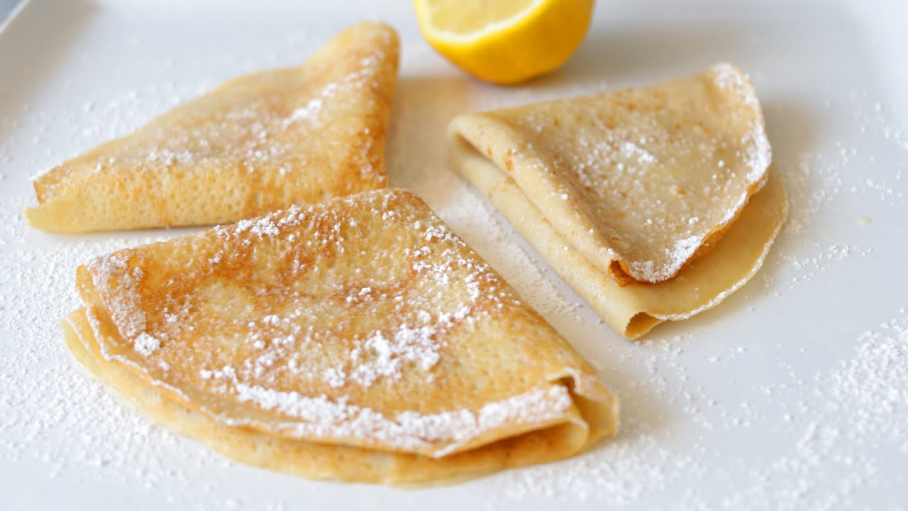 Gluten free crepes recipe