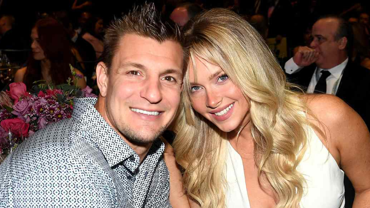 He looks at everyone: Rob Gronkowski’s girlfriend Camille Kostek admits ...
