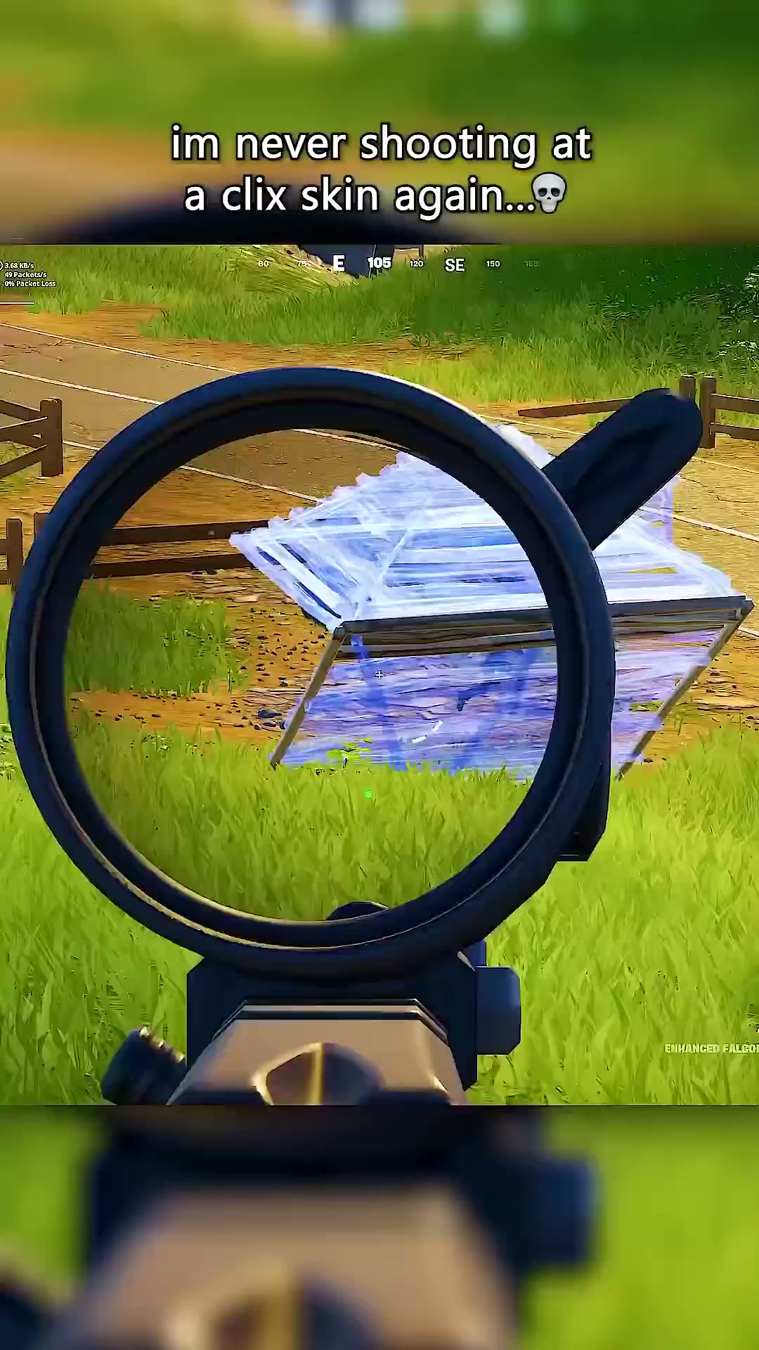 The Clix Icon skin is insane