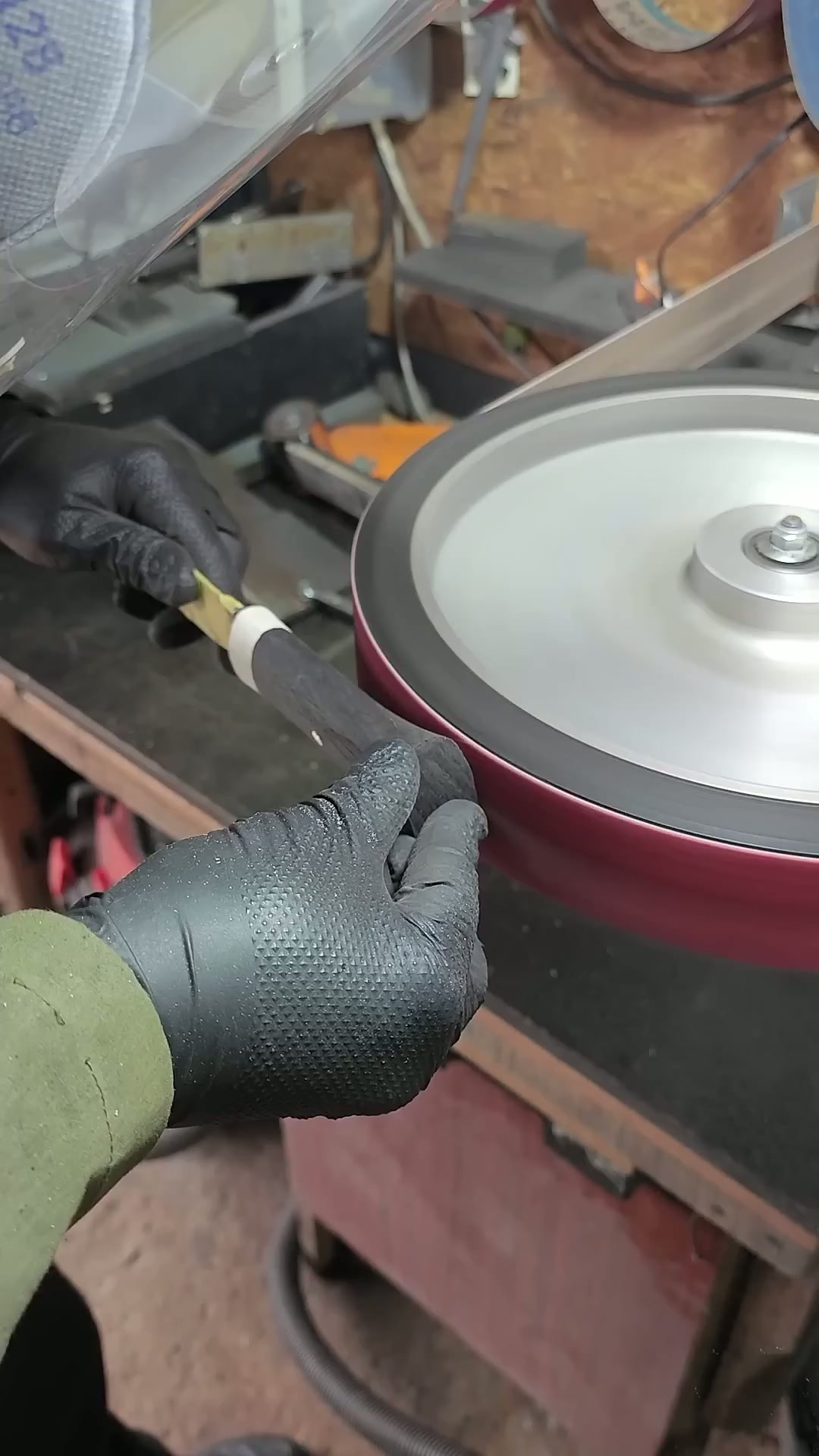 Forging a Viking seax knife