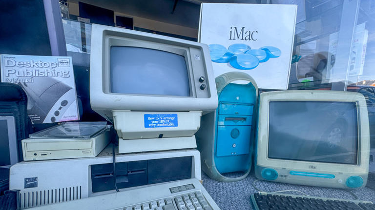 This once lost computer artifact was found in a storage closet