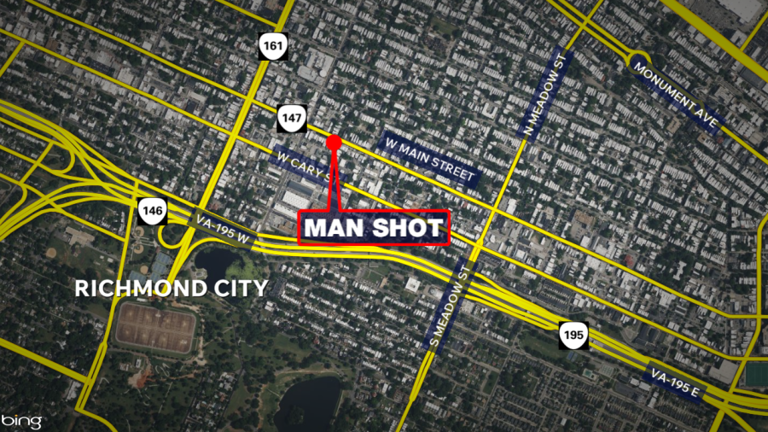 Man injured after shooting on West Main Street in Richmond