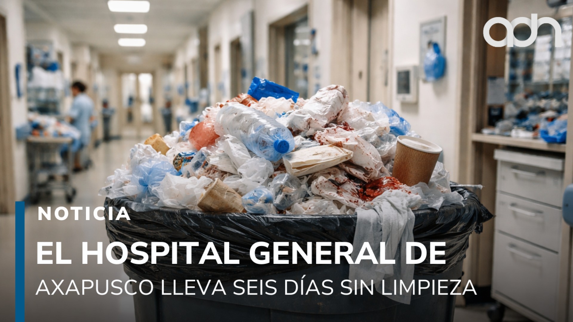 El Hospital General de Axapusco lleva seis días sin limpieza y la ...