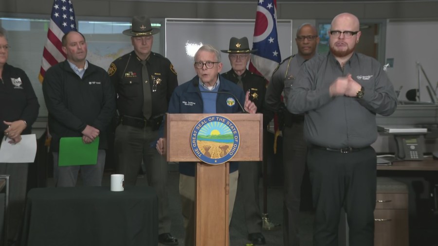 DeWine, state officials address upcoming winter storm
