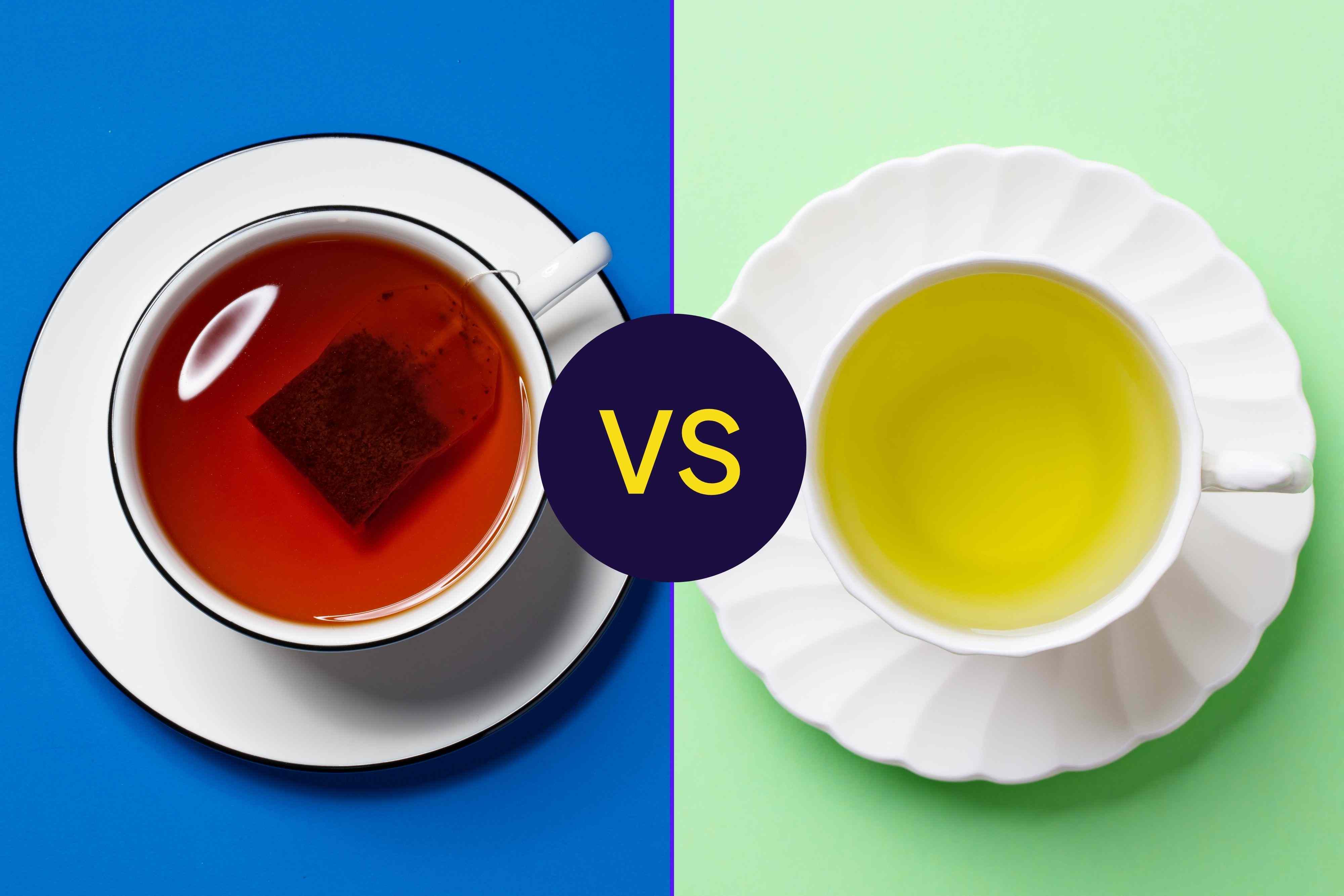 Black tea vs. green tea: Which is higher in antioxidants?
