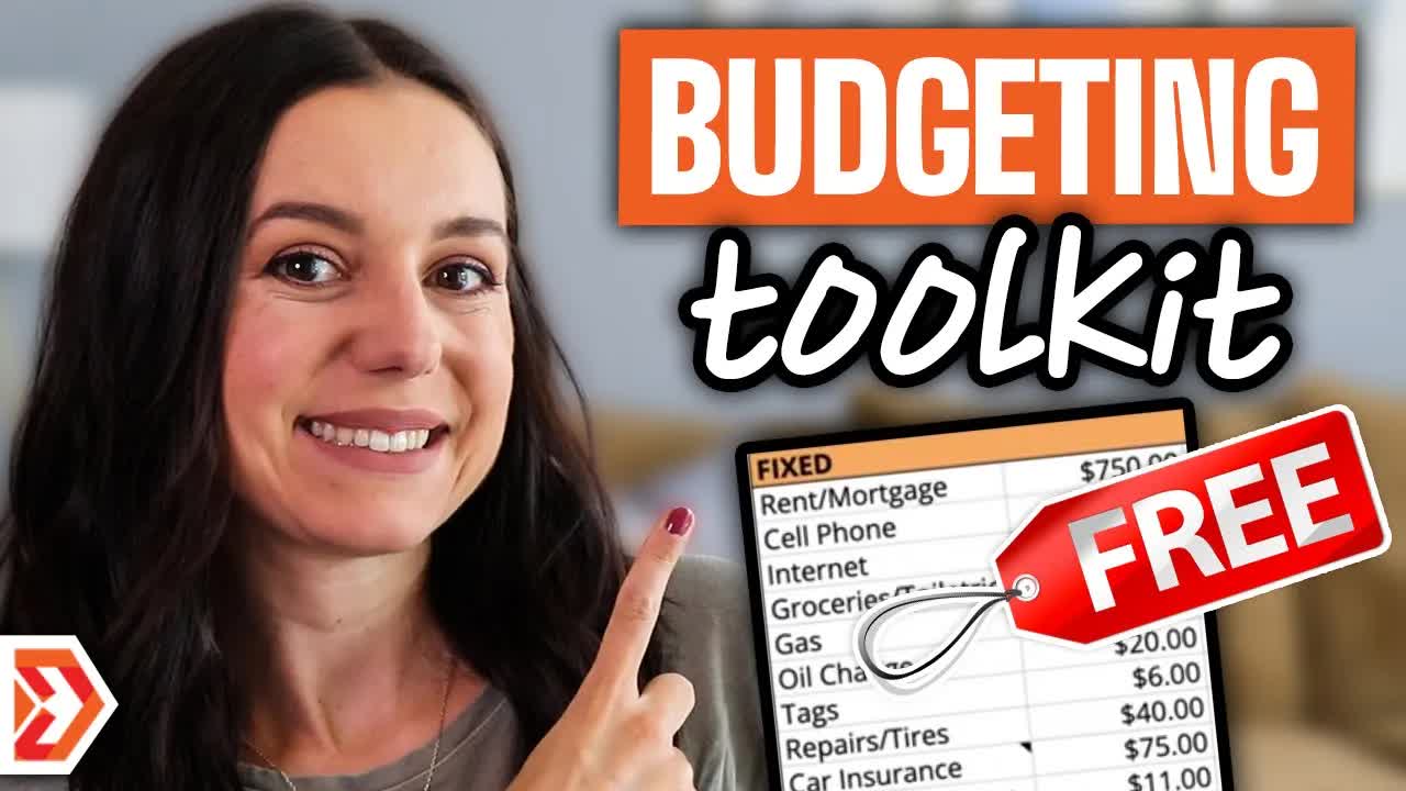 2023 how to make a budget - easy spreadsheet tutorial