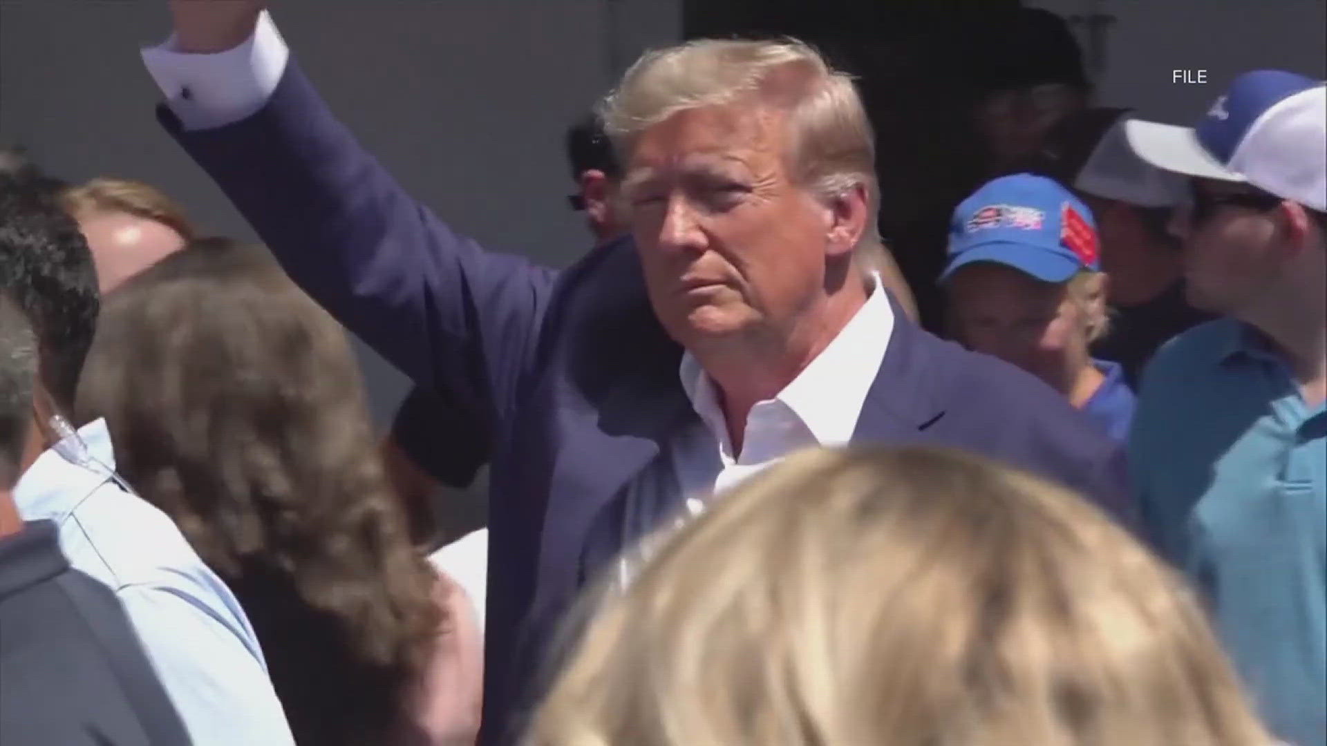 Tuesday's visit is President Trump's second visit in under a year