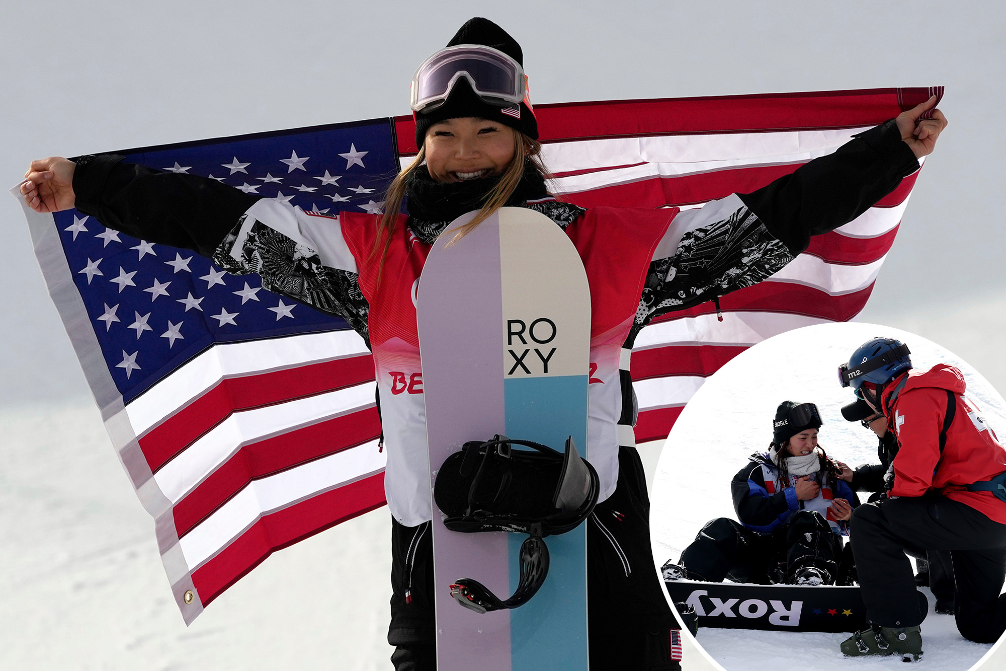 Chloe Kim officially makes Team USA Olympic roster despite scary fall ...