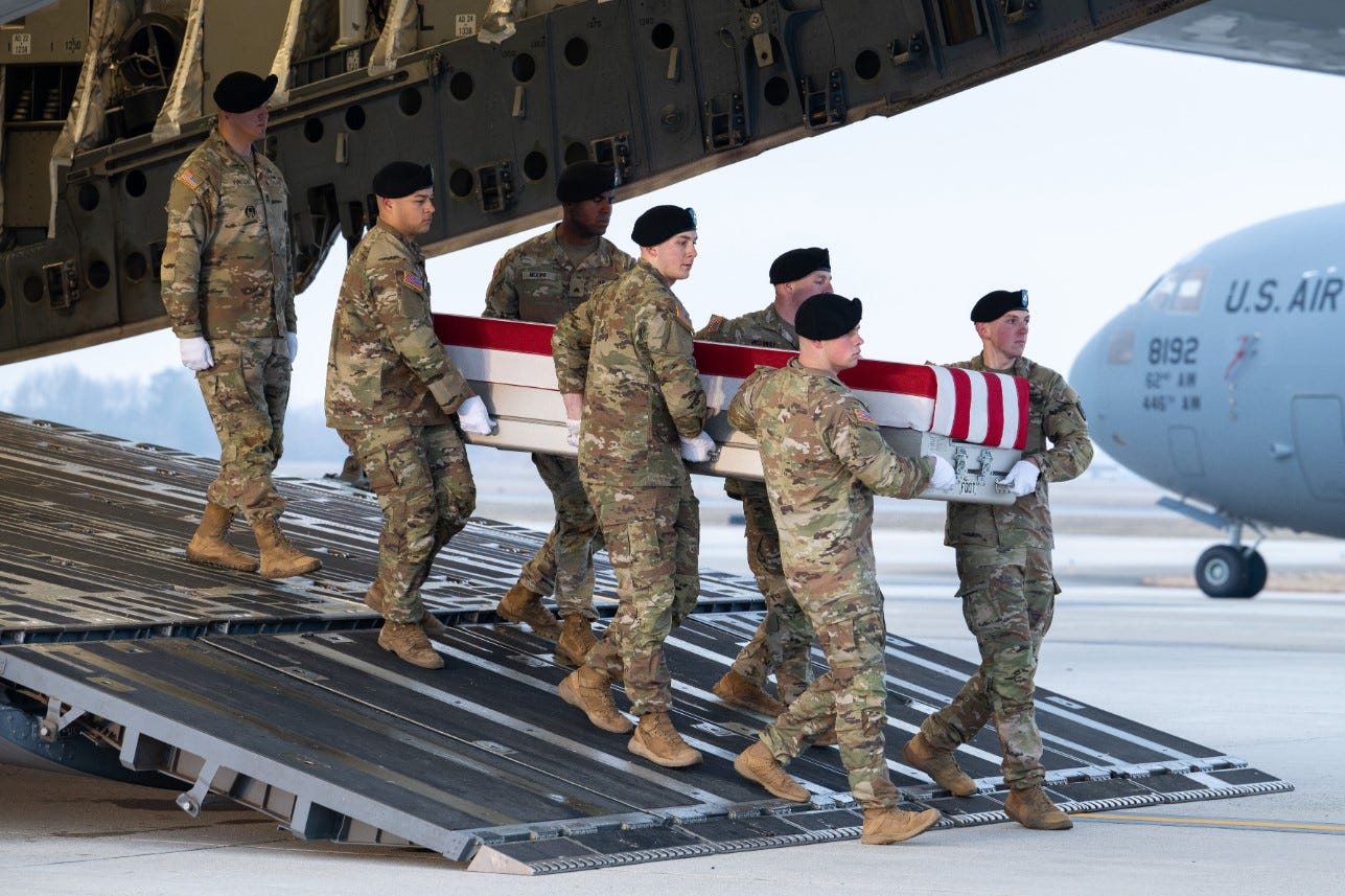 Army SFC Mark Henderson Jr. honored with half staff flags in Havana
