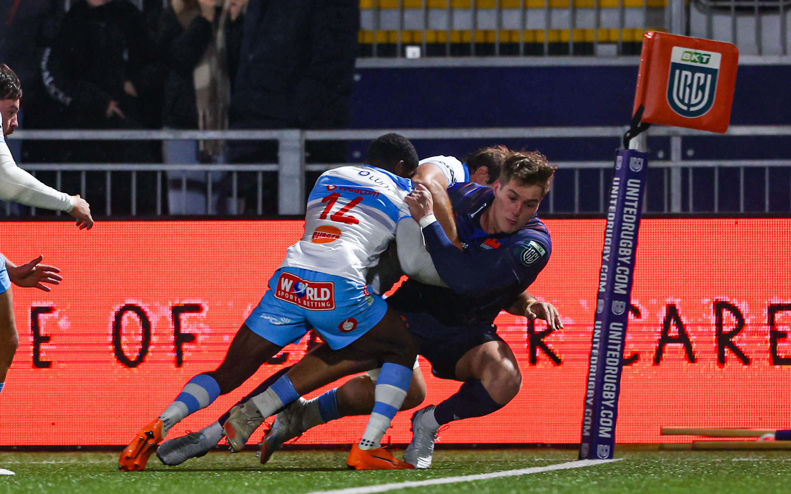 Duhan van der Merwe scores on return but Edinburgh Rugby's second-half ...