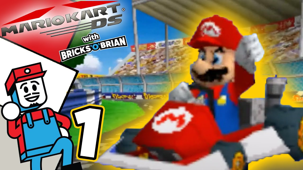 Mushroom Cup - Mario Kart DS with Bricks 'O' Brian!