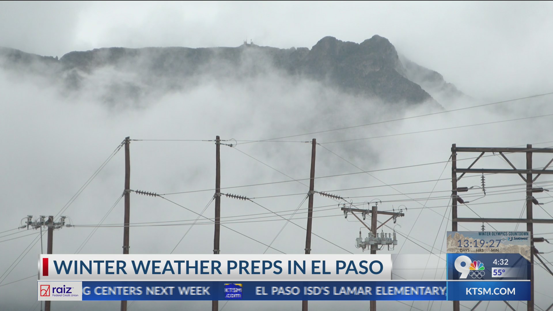El Paso prepares for winter weather this weekend