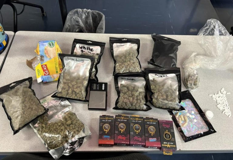 Police find bags of drugs, unregistered gun after car crash in Vallejo