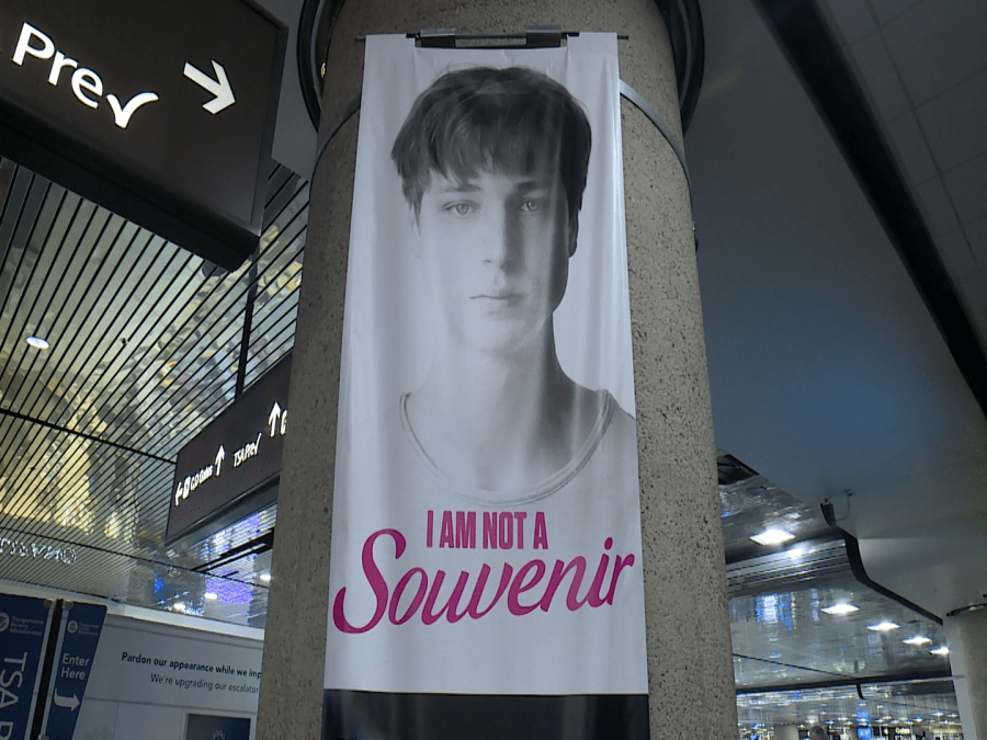 Las Vegas airport launches new anti-human trafficking campaign