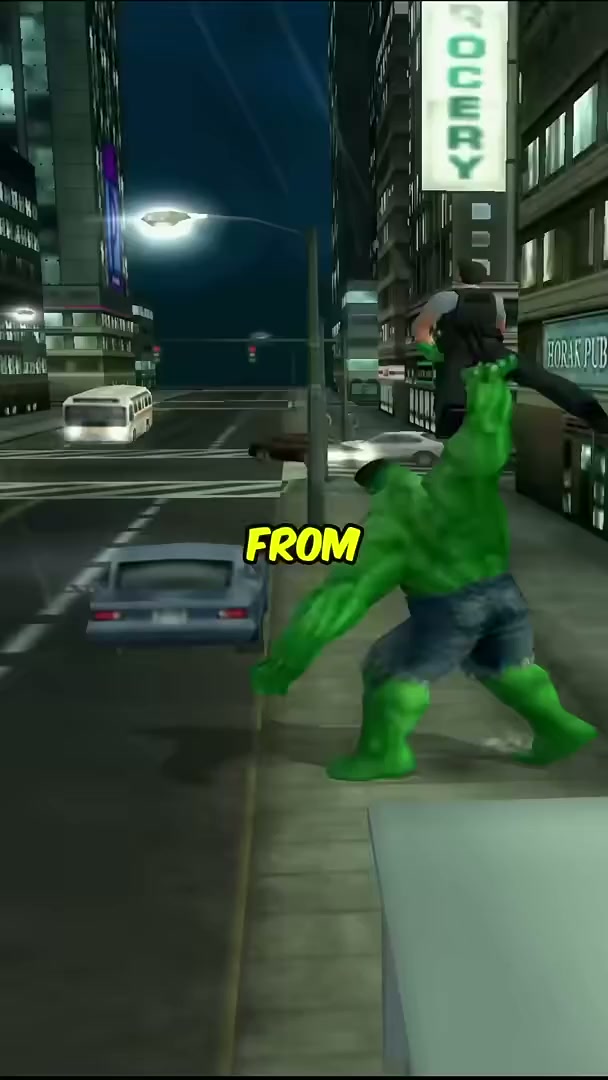 Did you know this detail in Hulk: Ultimate Destruction? #videogames # ...