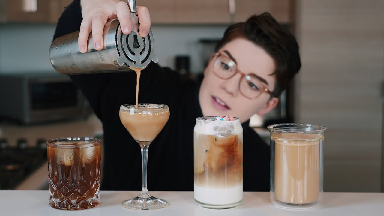4 unique coffee drinks to make at home | Easy & fancy recipes!