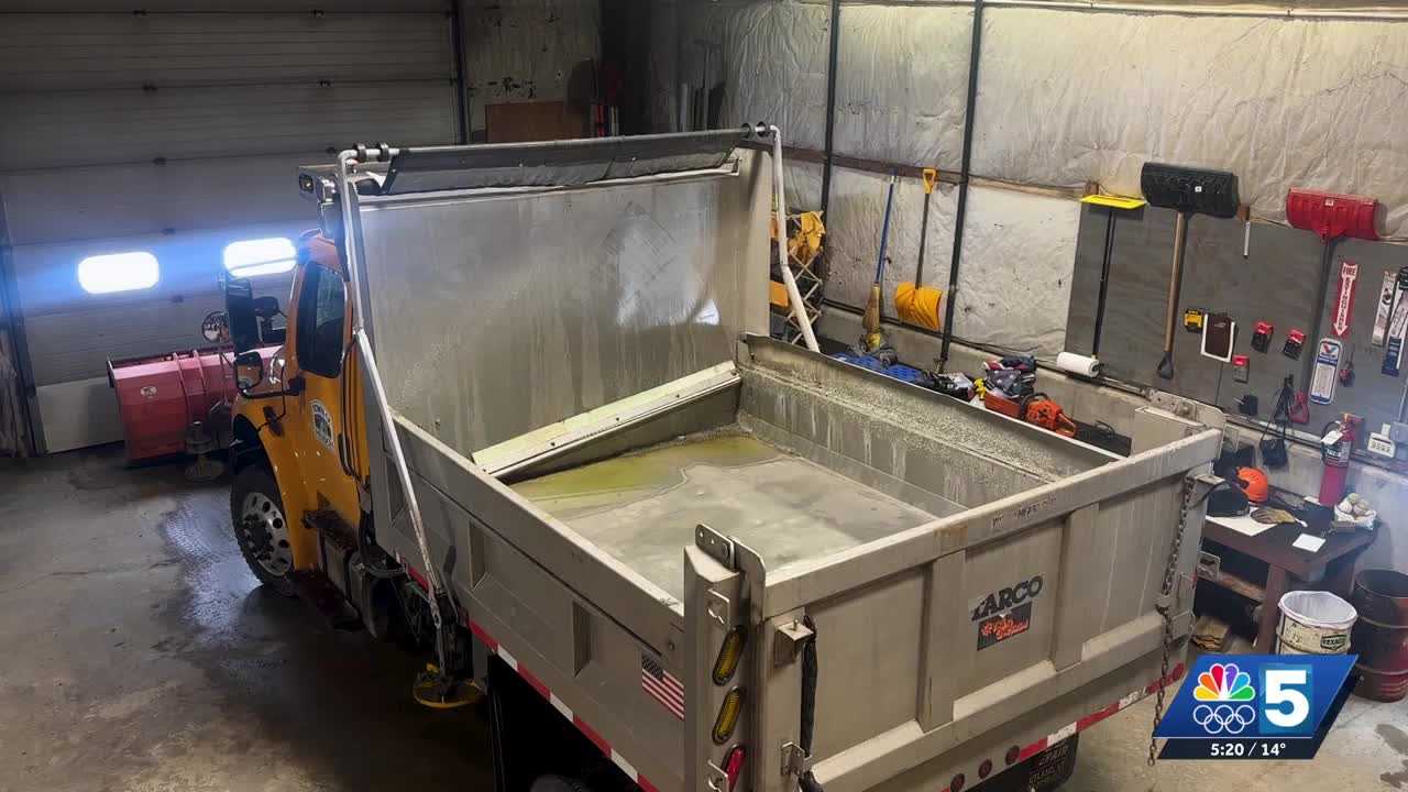 Vermont road crews deal with salt shortages ahead of Sunday's storm