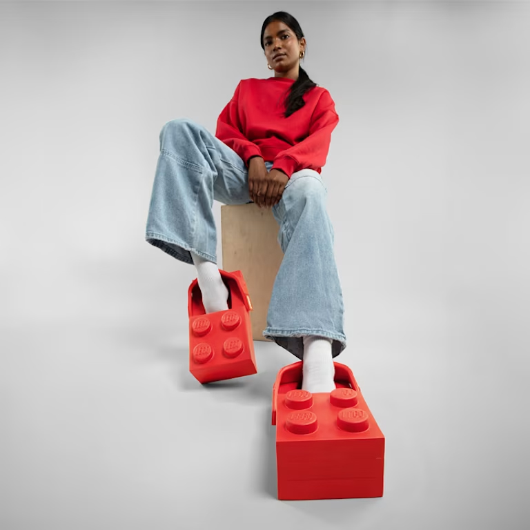 Lego debuts bizarre clogs collab at Paris Fashion Week — and fans are ...