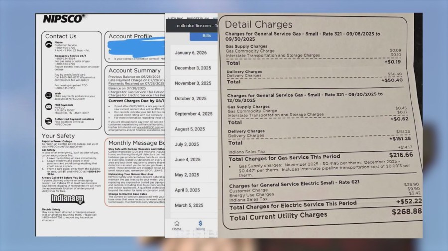 NIPSCO customers face skyrocketing utility bills amidst cold weather
