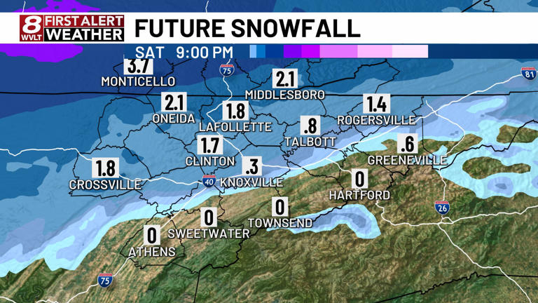 FIRST ALERT: Winter Storm Impacts snow, sleet and freezing rain for the ...