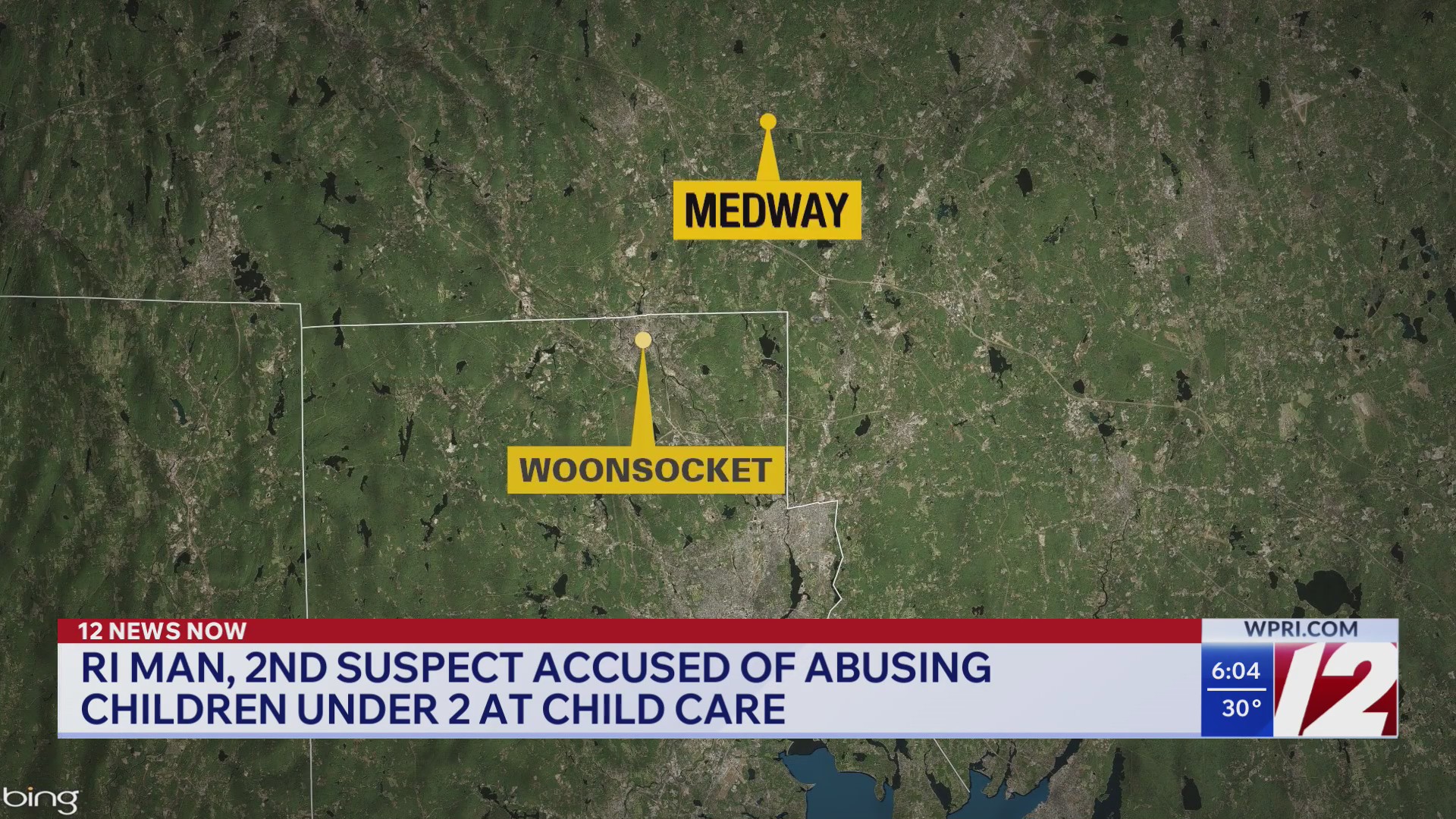 Woonsocket man among 2 accused of abusing toddlers at Medway child care