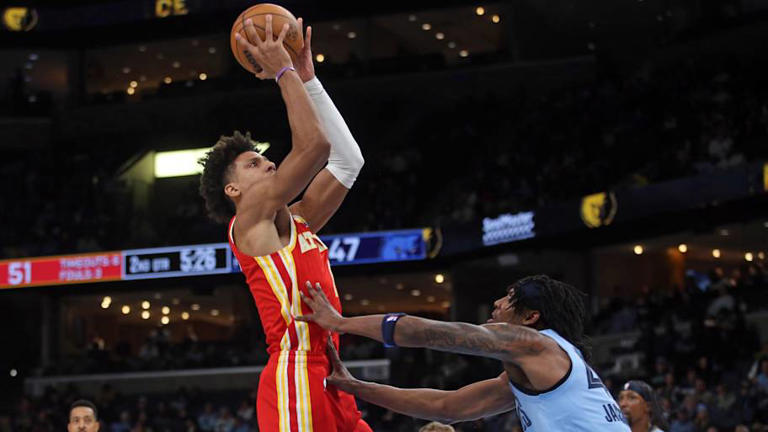 Atlanta Hawks starting five for tonight's game vs Phoenix