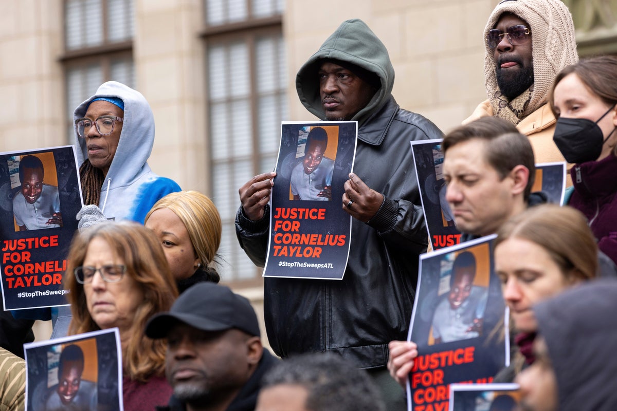 Family of man crushed by a bulldozer in his tent at an Atlanta homeless ...