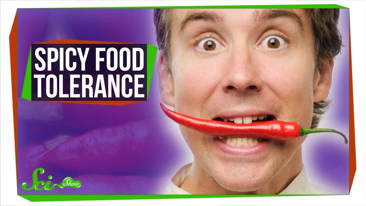 Why do some people tolerate spicy food?