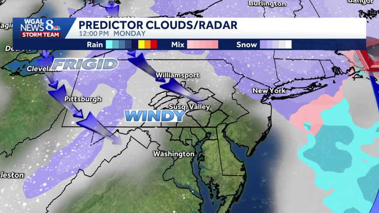 Latest hour-by-hour projections: When to expect heavy snowfall ...