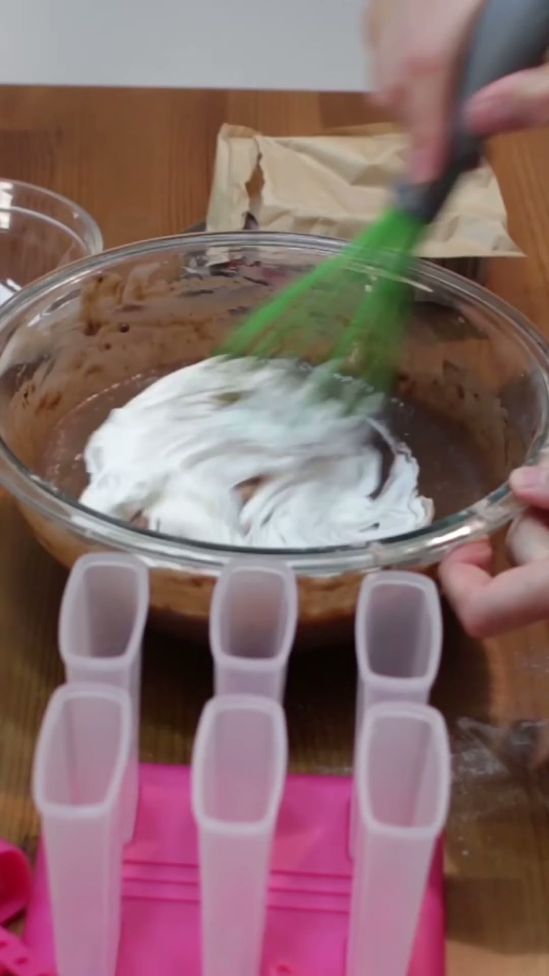 Homemade Jello pudding pops #shorts