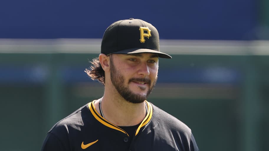 Livvy Dunne stuns in shoelace-strap black dress celebrating Paul Skenes