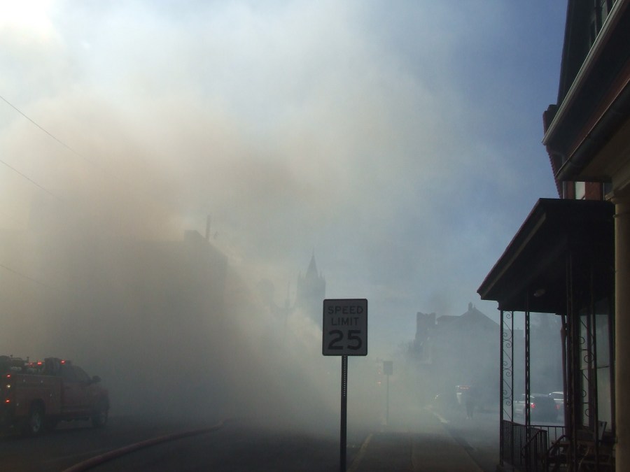 Coroner called to multi-alarm Lewistown fire