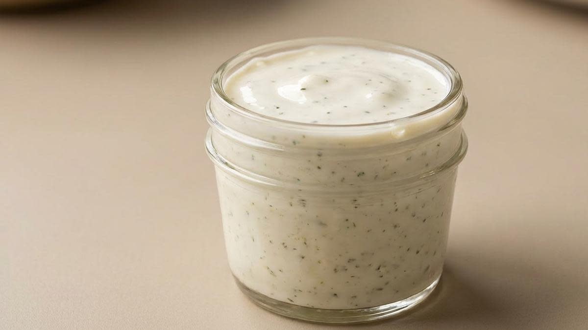 Protein-packed ranch dressing