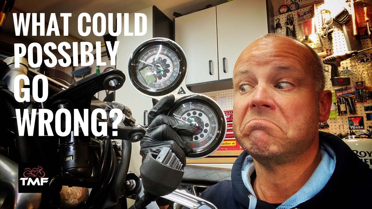 How to improve the gauges on a Triumph Speed Twin | What could possibly ...