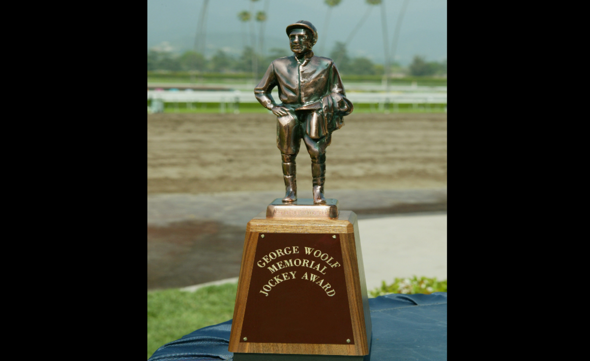 Five riders nominated for 77th George Woolf Memorial Jockey Award