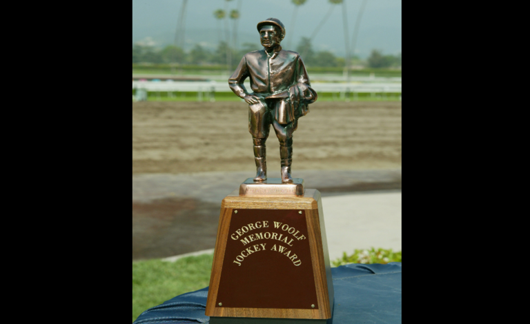 Five riders nominated for 77th George Woolf Memorial Jockey Award